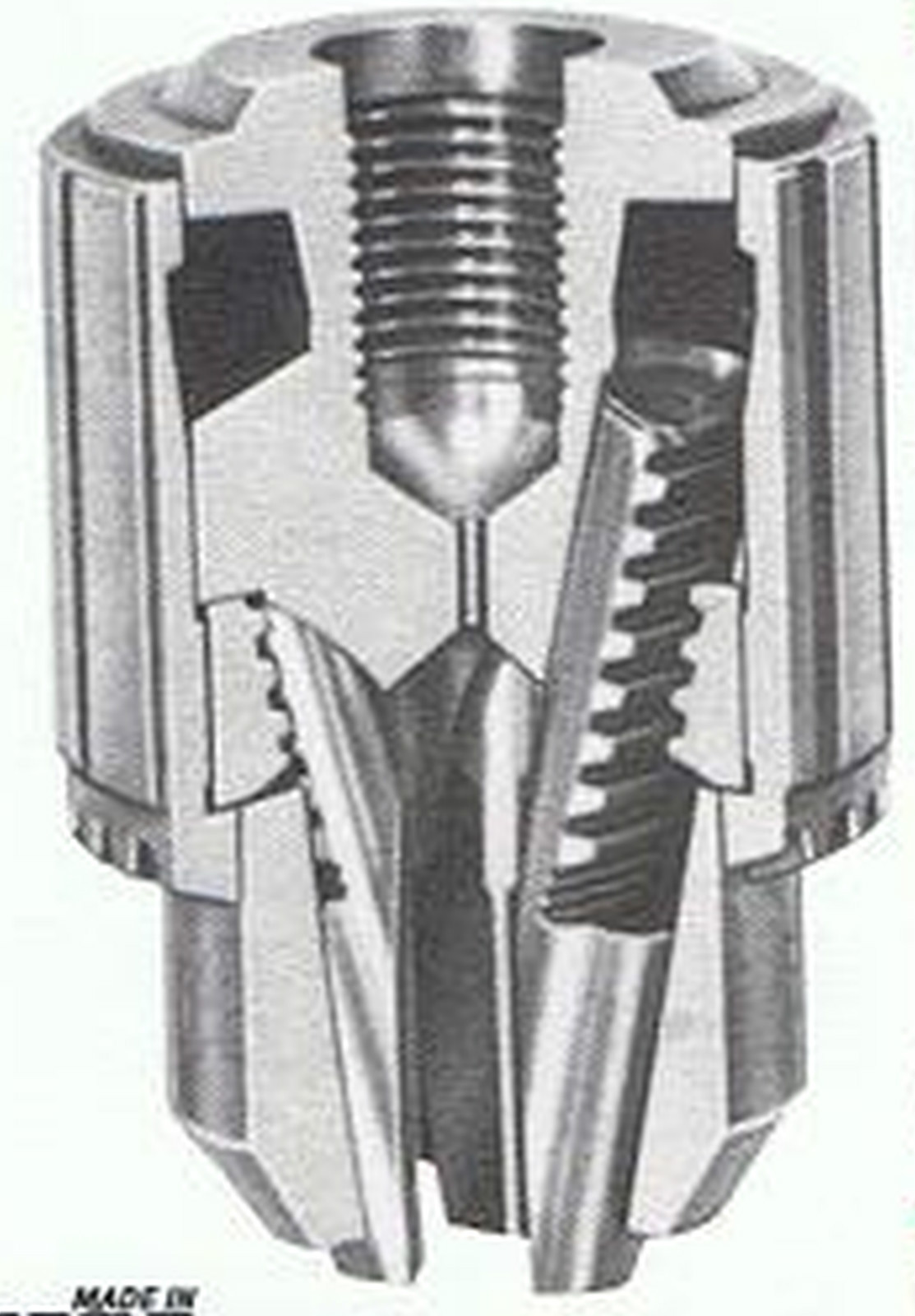 Drill Chuck Jacobs 3/8" Capacity 41BA ,3/8-24 Threaded Mount - Key K30 ...
