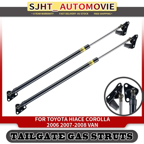 2x Rear Tailgate Gas Strut for Toyota Hiace Standard Roof Van 05-2008 ...