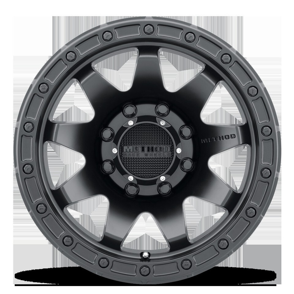Method MR317 18x9 +18mm Offset 8x170 130.81mm CB Matte Black Wheel | eBay