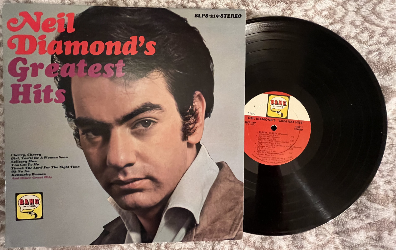 NEIL DIAMOND'S GREATEST HITS - BANG RECORDS BLPS219 M- | eBay