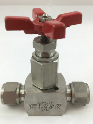 HOKE 2219G8Y 316SS Severe Service Needle Valve 6000 PSIG Suit Power ...
