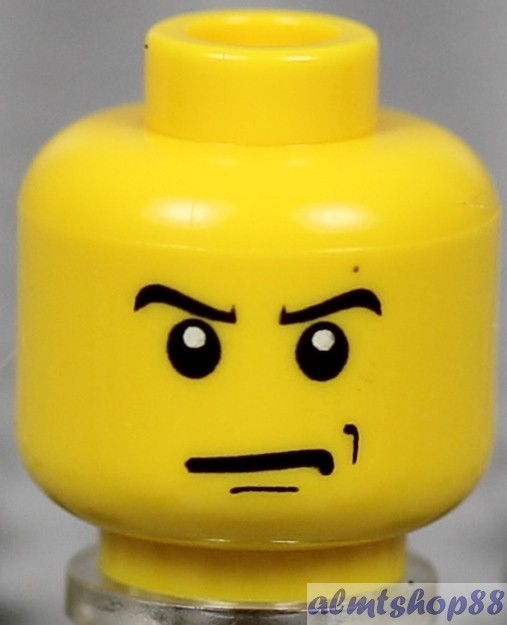 LEGO - MALE Minifigure Heads - PICK YOUR STYLE - Yellow Flesh Faces ...