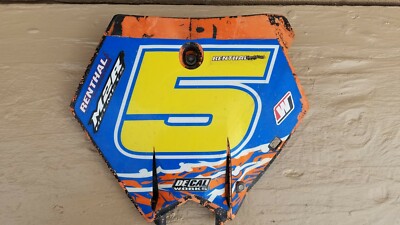 2005 KTM 85SX 85 SX / ORIGINAL OEM FRONT NUMBER PLATE | eBay