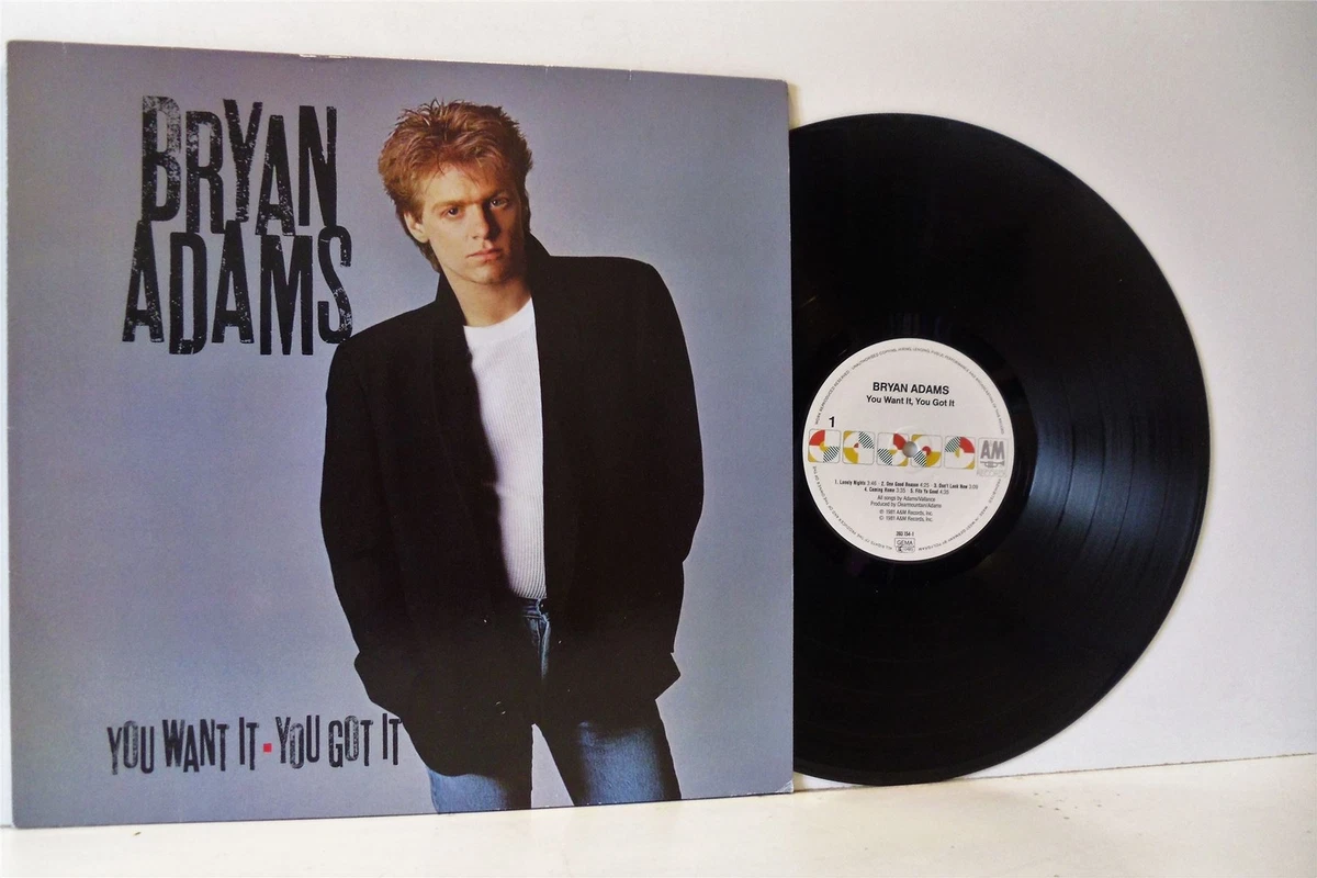 Bryan Adams You Want It You Got It