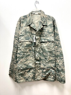 NEW Usaf Man's Utility Air Force Camouflage Pattern Coat, Shirt - 46XL ...