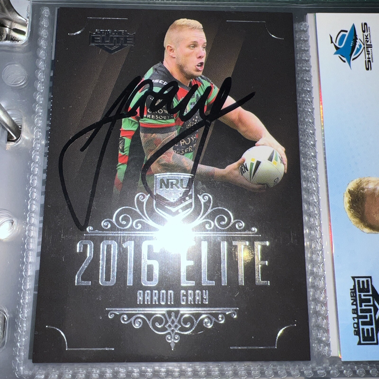 Aaron Gray Signed 2016 Elite NRL card South Sydney Rabbitohs | eBay ...