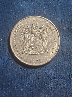 South Africa 1 Rand 1977 (KM.#88) | eBay