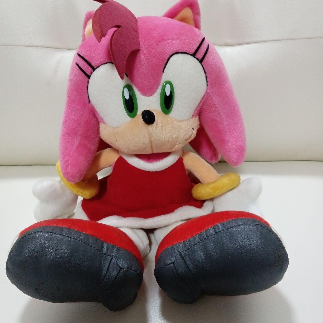 Rare Sonic Adventure Amy Rose Super Jumbo Plush 38cm SEGA 2000 Official ...