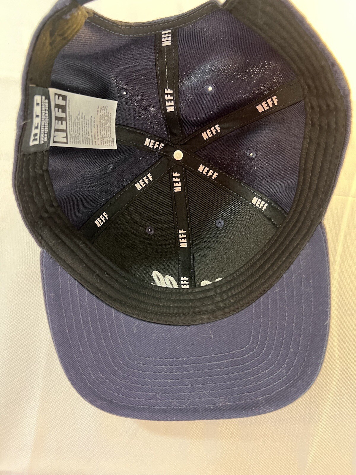 Neff Skate Company Navy Blue Mens Adjustable Snapback Hat | eBay