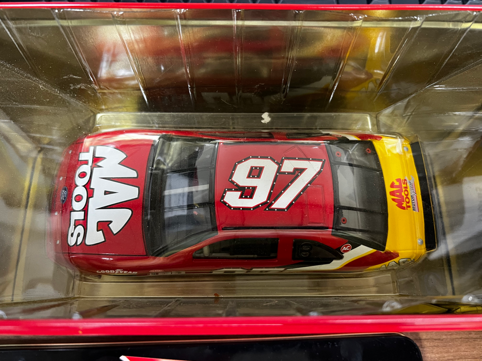 1997 Mac Tools #97 Motor Sports NASCAR With Tin Tool Box | eBay