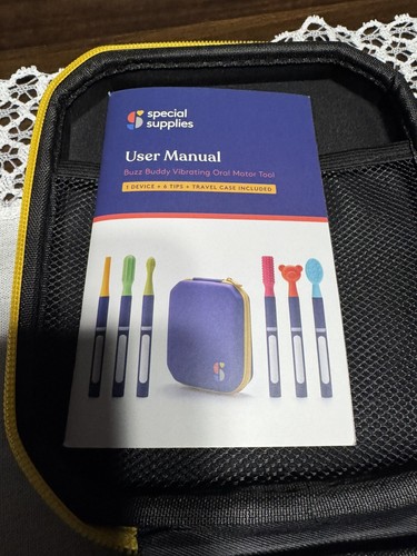 Special Supplies Buzz Buddy Oral Stimulation kit with 6 Soft Textured ...