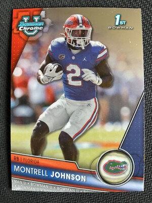 Montrell Johnson 2023 Bowman Chrome University RC Card #79 *Quantity ...