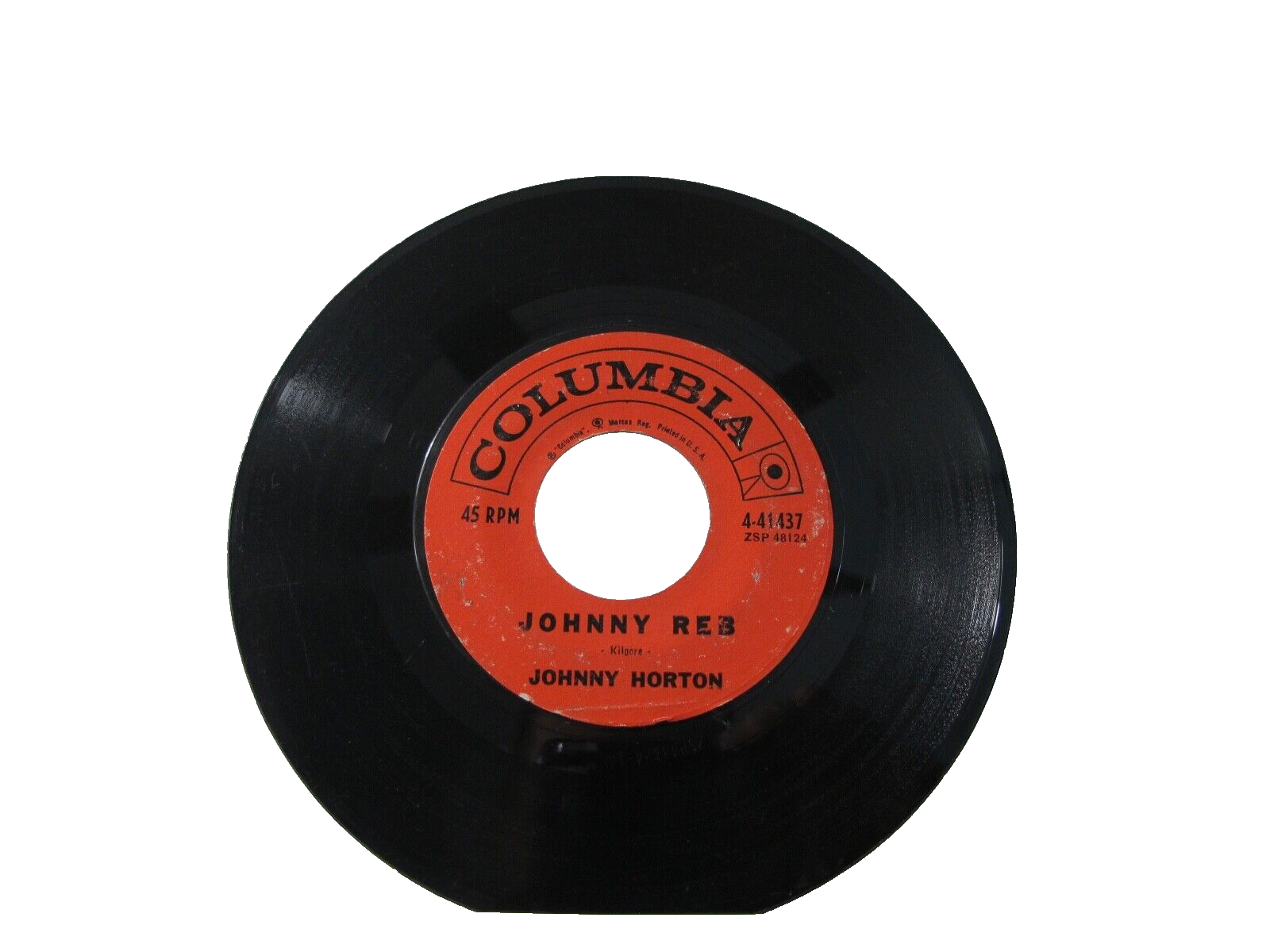 45 RECORD - JOHNNY HORTON - JOHNNY RIB | eBay