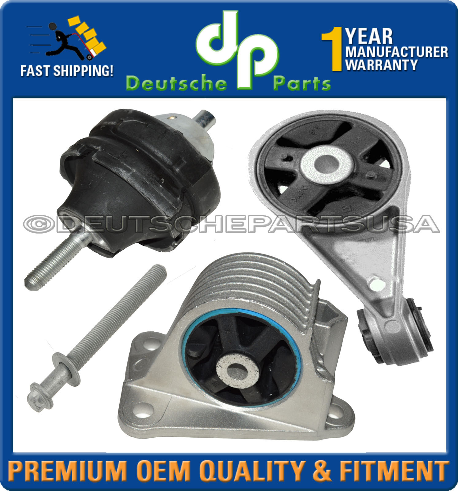 Mini R50 Engine Motor Mounts Manual Transmission Mount Bolt LH + RH Set ...