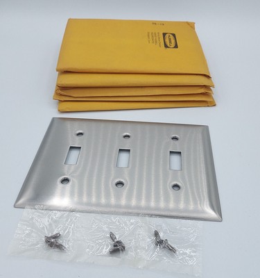 Receptacles & Outlets - Switch Cover Wallplates Stainless Steel