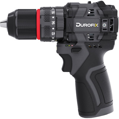 Durofix RK12136 G12 Cordless 3/8" Combi Drill Driver 50Nm 1800rpm ...