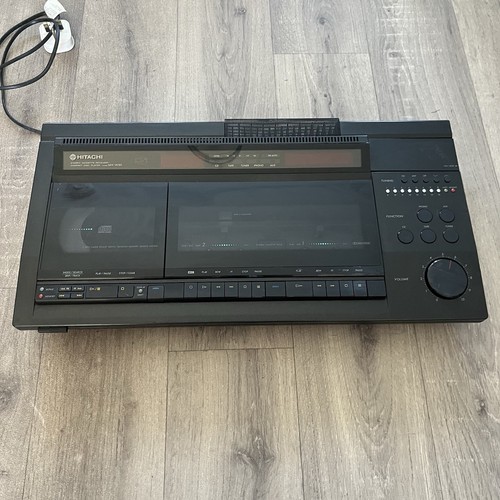 Hitachi OPUS 2 MX-W30 Music centre CD player Tape cassette vintage Rare ...