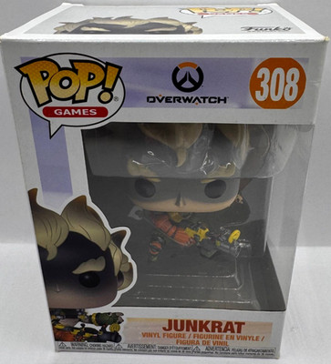 Funko Pop Games Overwatch Junkrat Vinyl Figure #308 889698290456| eBay
