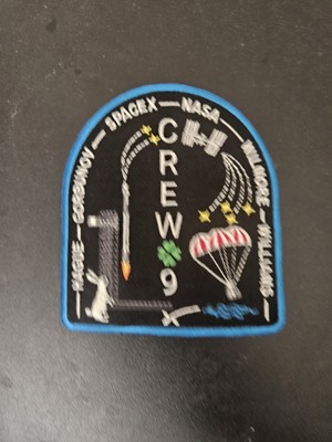 SpaceX Crew 9 Employee Patch | eBay
