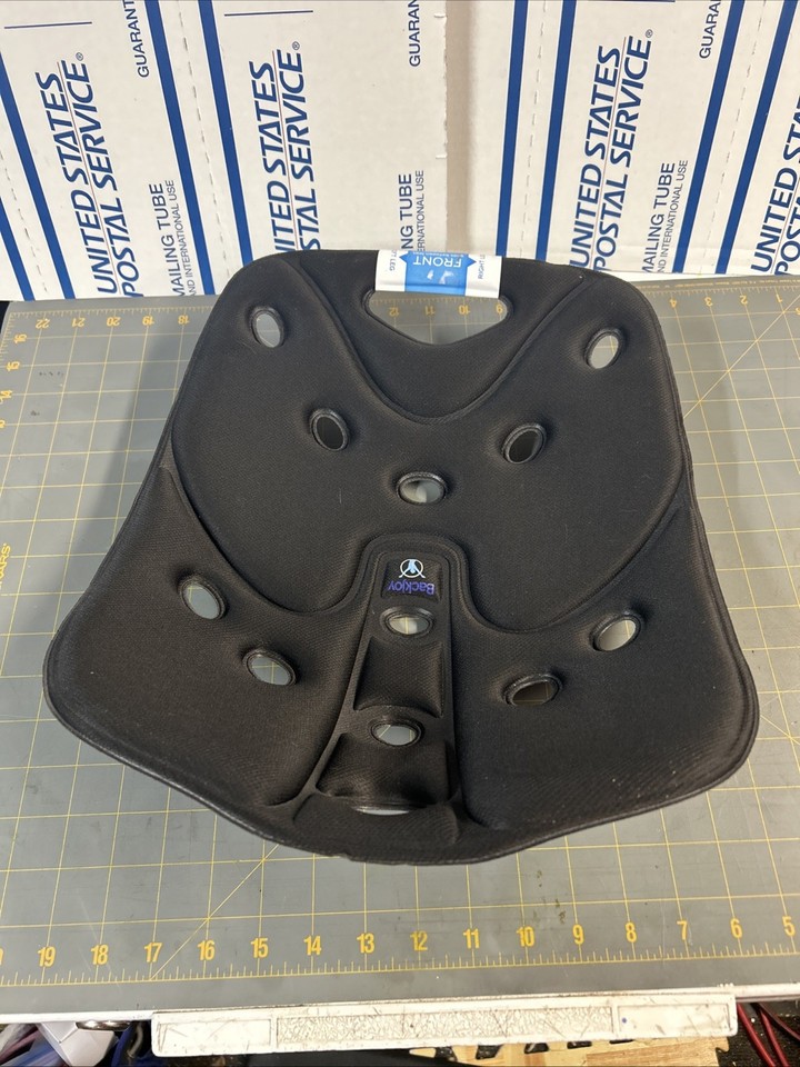 BackJoy SitSmart Relief Seat Lumbar Smart Ergonomic Padded Posture Back ...