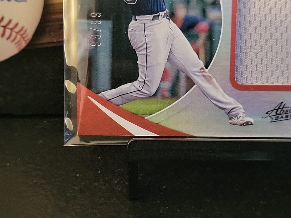 2022 Panini Absolute BOBBY DALBEC Jersey Patch Relic /99 Boston Red Sox ...