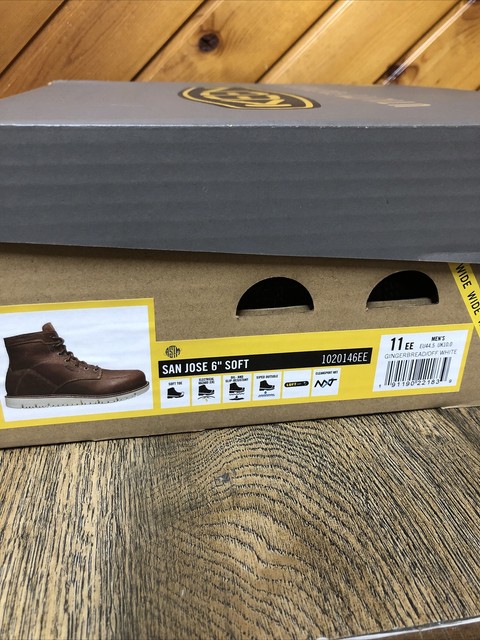 KEEN Utility Men’s Size 11 Wide San Jose 6” Soft Toe Wedge 1020146 for ...