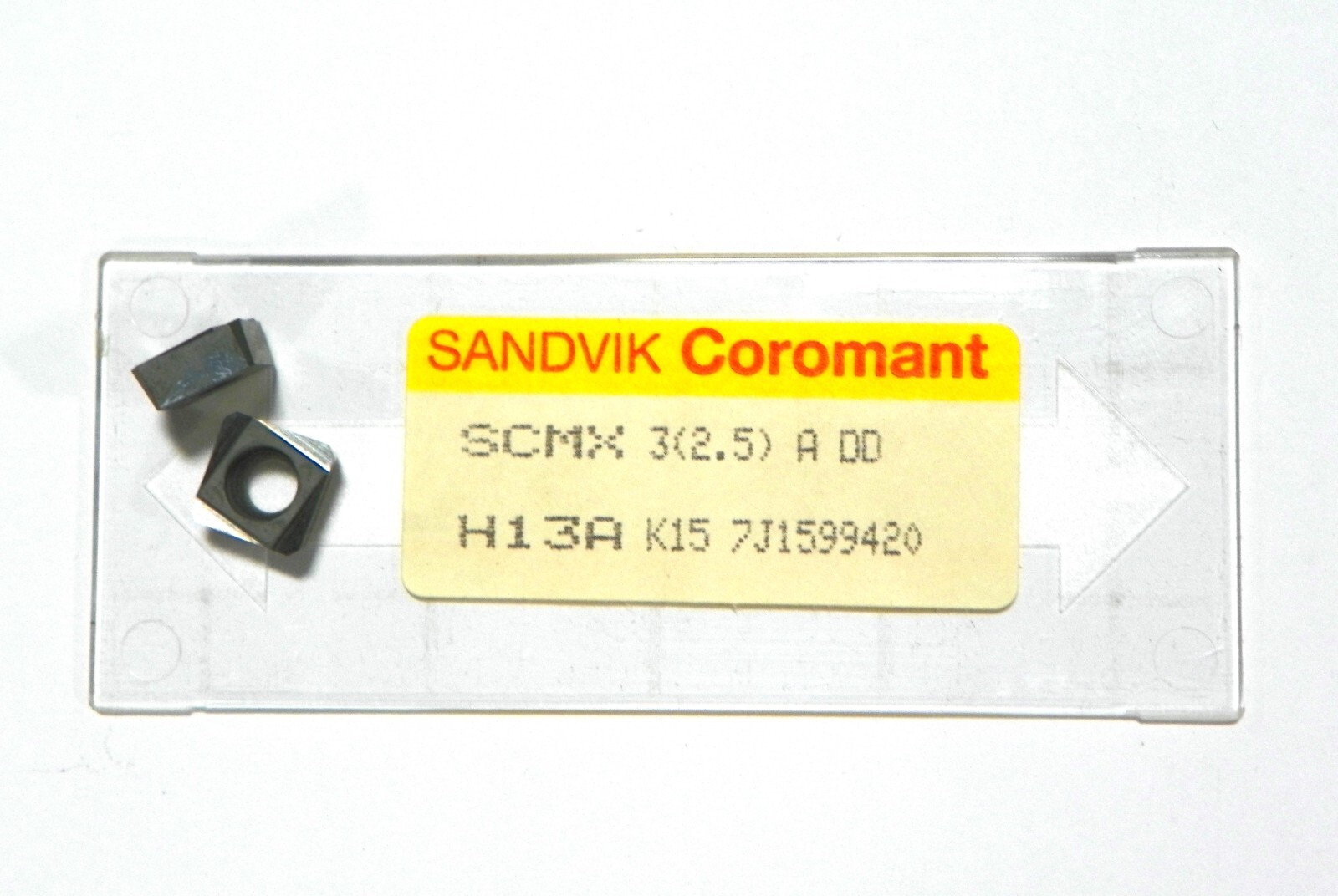 10pcs SANDVIK SCMX 3(2.5) A DD H13A K15 CARBIDE INSERTS P288S | eBay
