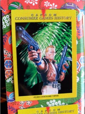 CONSUMER GAMES HISTORY CAPCOM ALL WORLD CARDDASS MASTERS TRADING CARD ...