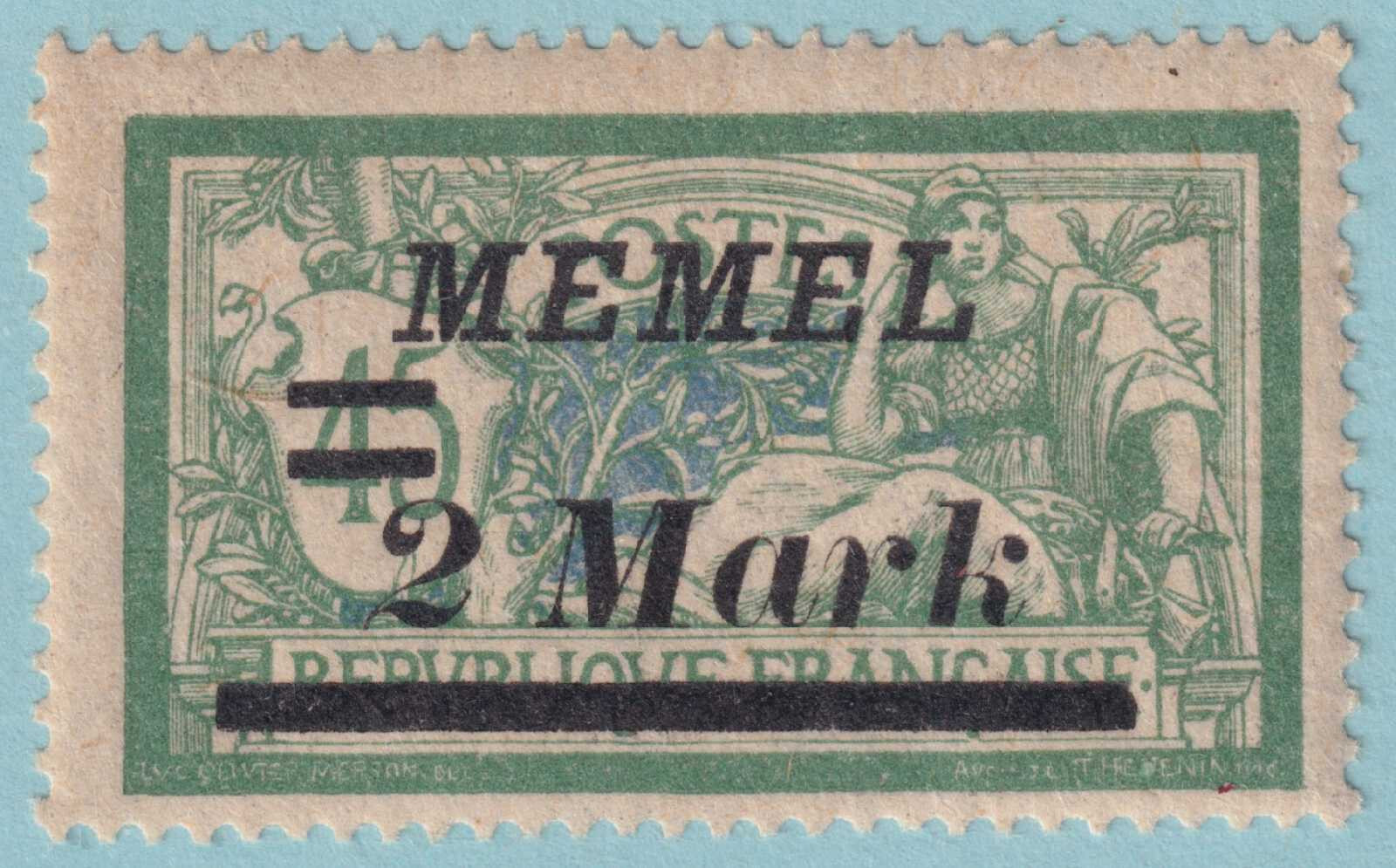 MEMEL 72 MINT NEVER HINGED OG ** NO FAULTS VERY FINE! - BJY | eBay