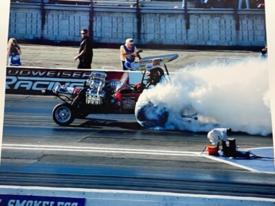VRHTF NHRA VTG "WINGED EXPRESS FUEL ALTERED MIKE BOYD" 8" X 10 ...