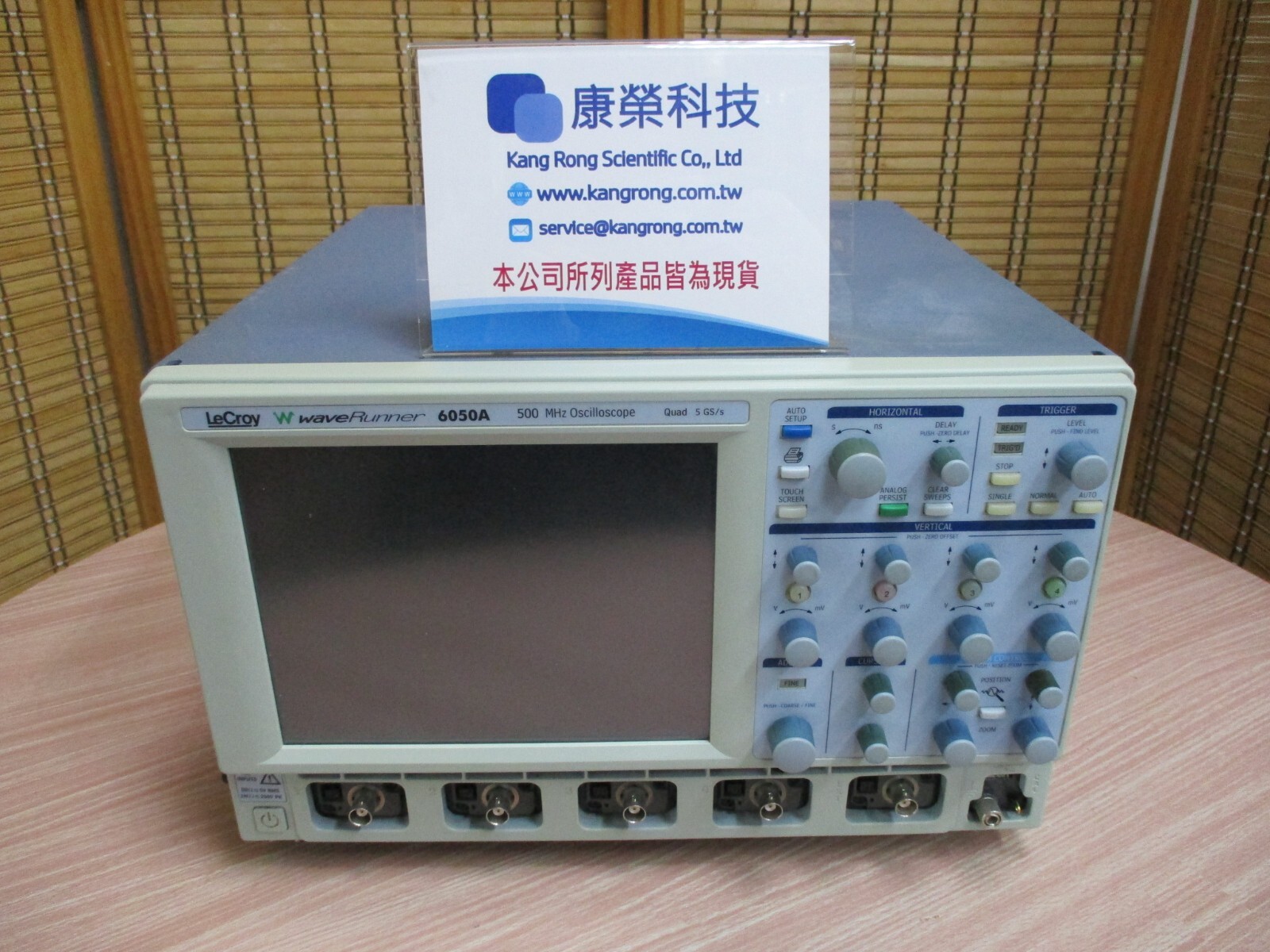 LeCroy WAVERUNNER 6050a 500mhz Quad Digital Oscilloscope for sale ...