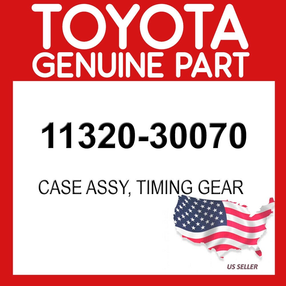 Toyota Genuine 11320-30070 Case Assy Timing Gear OEM | eBay