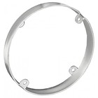 2 Pcs 4 In. Round Pan Box Extension Ring 1/2 In. Deep Zinc Plated Steel ...