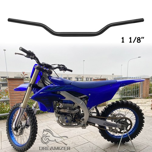 1-1/8" 28mm Fat Handlebar Dirt Pit Bike Low Rise Tracker For Yamaha ...