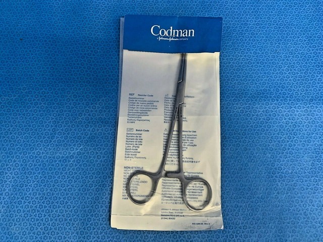 Codman 34-4081 Classic Rochester-Pean Hemostatic Forceps Curved 7.25" Orthopedic for sale online ...