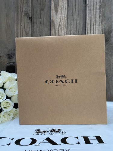 New Authentic Coach Paper Shopping Gift Box 12.5*10.5*4.5’’ | eBay