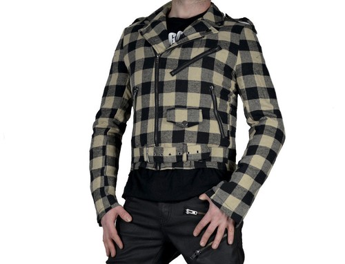 TRIPP FLANNEL GRUNGE ROCKABILLY MOTORCYCLE EMO ROCK MOTO BIKER PUNK ...