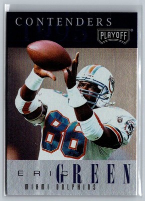 1995 Playoff Contenders #54 Eric Green NFL Miami Dolphins | eBay