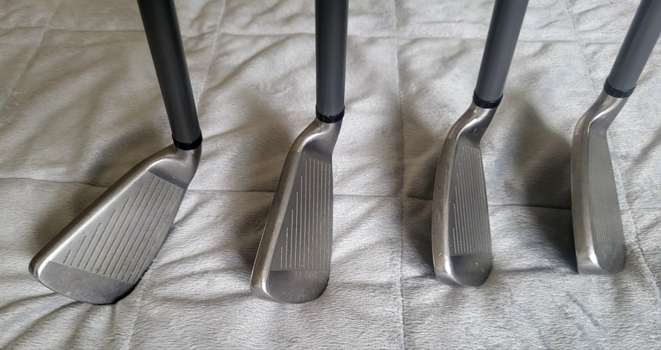 Wilson Fat Shaft Hypercarbon 535 Lite Set Of 6 Golf Clubs #5, 7, 8, 9 ...