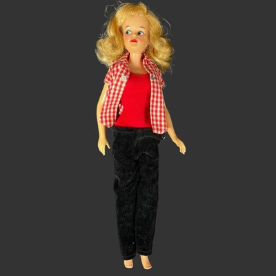 Vintage 1965 Ideal Toy Corp. Doll Rooted Hair - Red Top and Pant Outfit ...