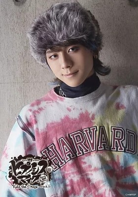 Raw Photo Male /Actor Okano Kaito Akune Rindo /Bust-Up Character Shot ...