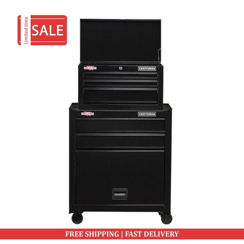 CRAFTSMAN 1000 SERIES 5-DRAWER STEEL TOOL CHEST 4-DRAWER ROLLING ...