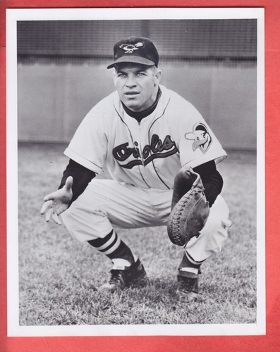 1955 BALTIMORE ORIOLES 7.25 X 9.2 GLOSSY TYPE 1 JIM PYBURN ROOKIE | eBay