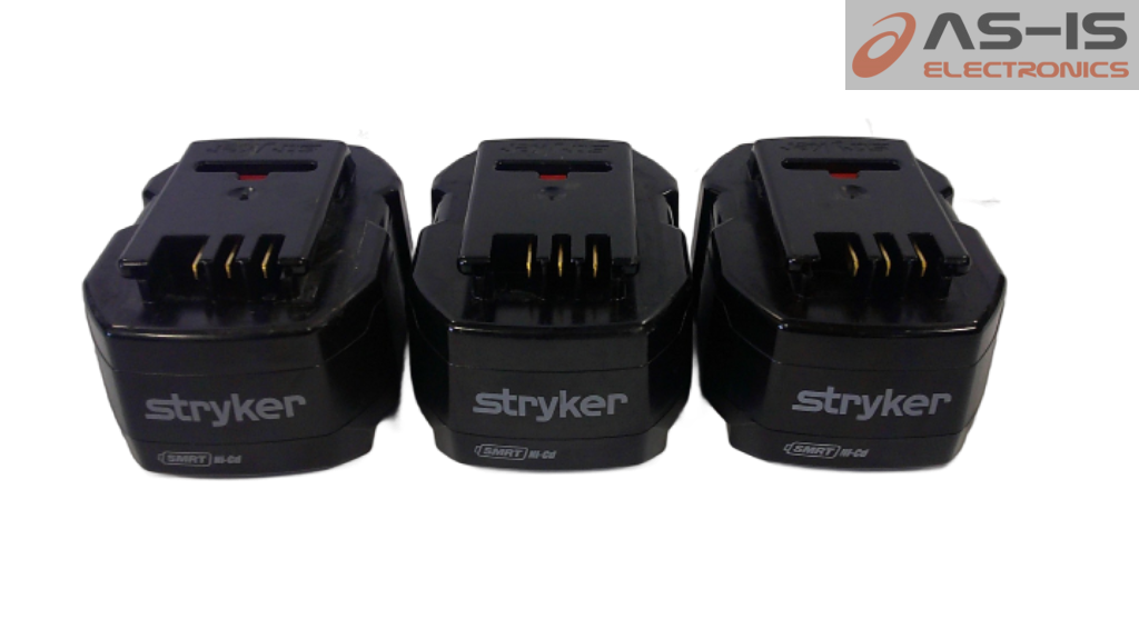 *AS-IS* Lot of 3 Stryker 6500-101-010 24V NI-Cd Power System SMRT ...
