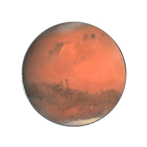Mars The Red Planet Golf Ball Marker Novelty Gift Space Lander | eBay