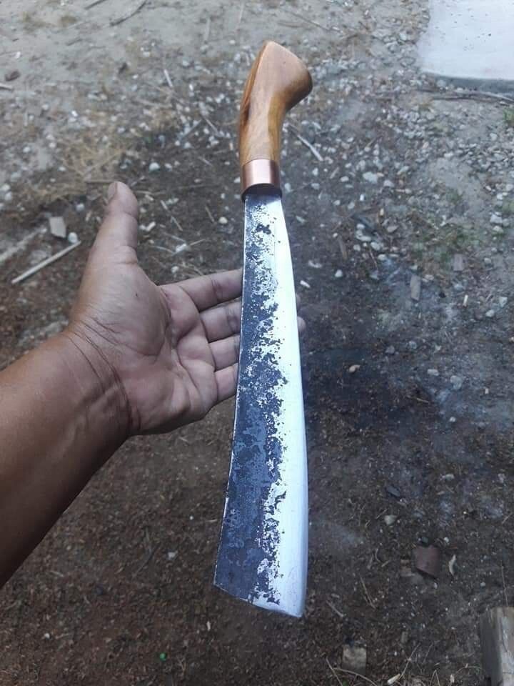 WILDCUSTOM HANDMADE 18 INCHES LONG IN HIGH GRADE STEEL HUNTING ...