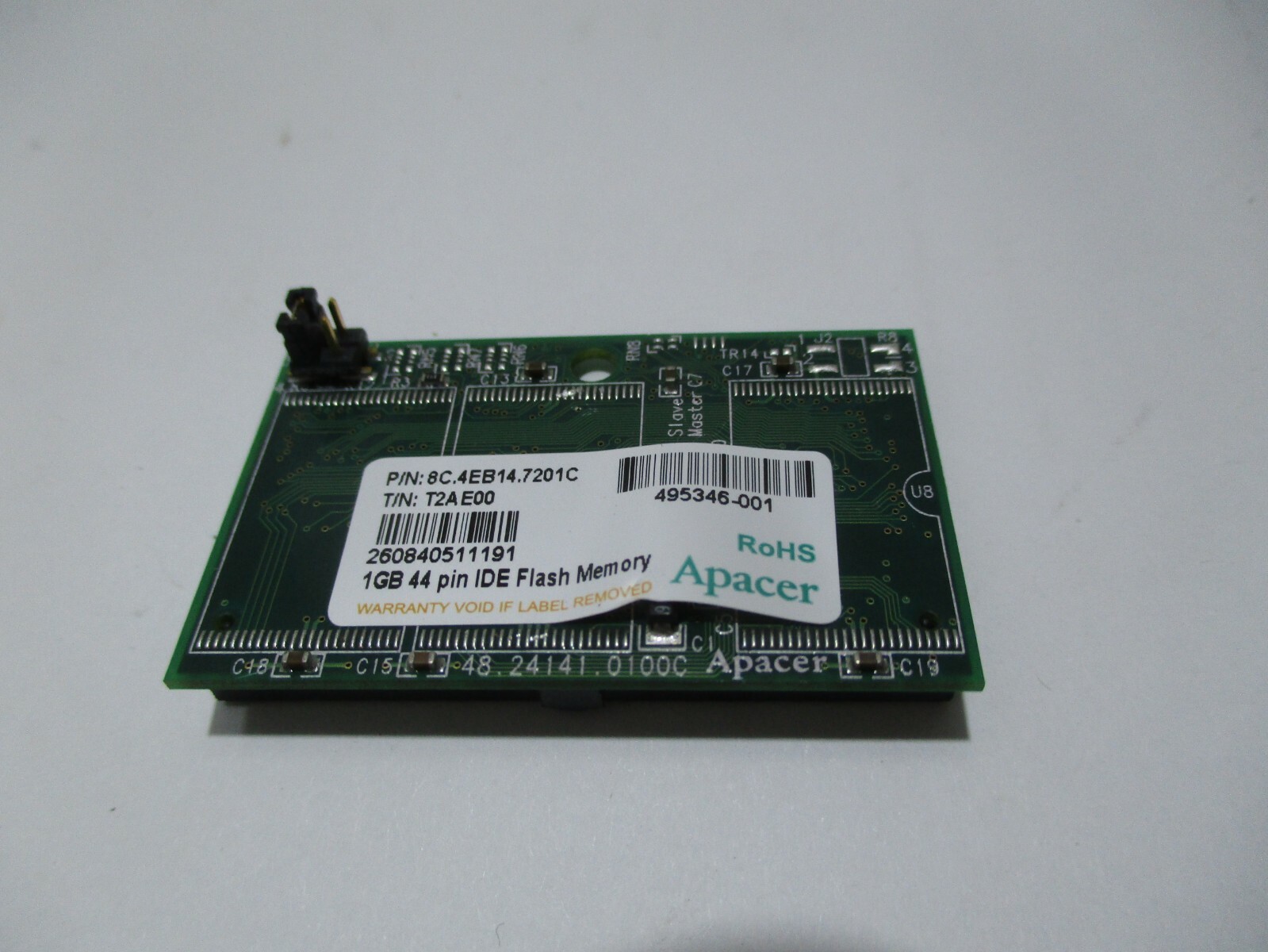 HP Apacer 8C.4EB14.7201C 1GB 44-Pin IDE Flash Memory 495346-001 | eBay