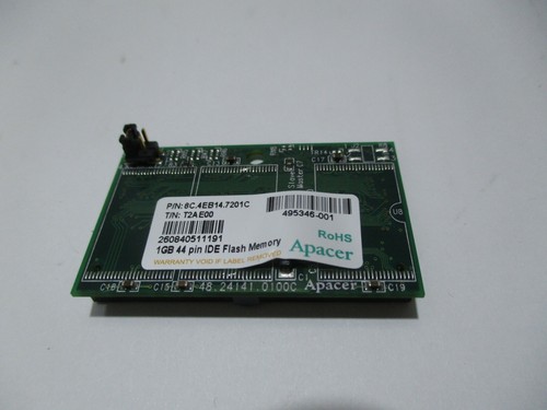 HP Apacer 8C.4EB14.7201C 1GB 44-Pin IDE Flash Memory 495346-001 | eBay