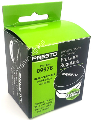 PRESTO 09978 PRESSURE COOKER & CANNER PRESSURE REGULATOR NEW IN BOX | eBay