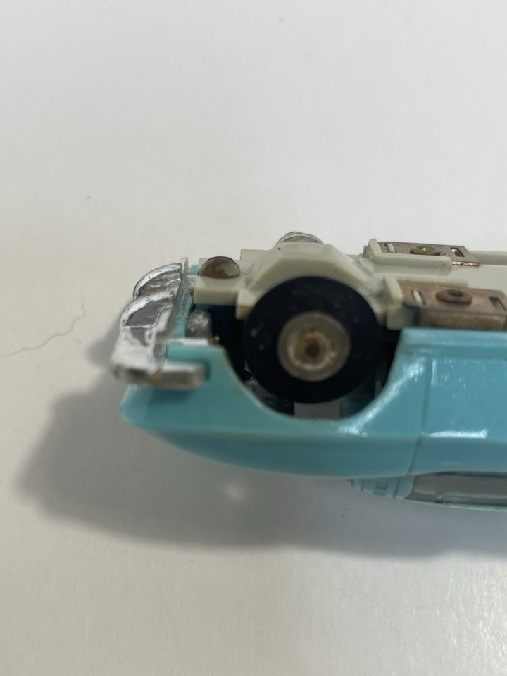 1960s Eldon Ho Slot Car Japan Aqua Blue Corvette Untested As Is With ...